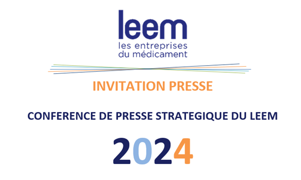 Invitation presse - Conférence de presse stratégique du Leem 2024 | Leem
